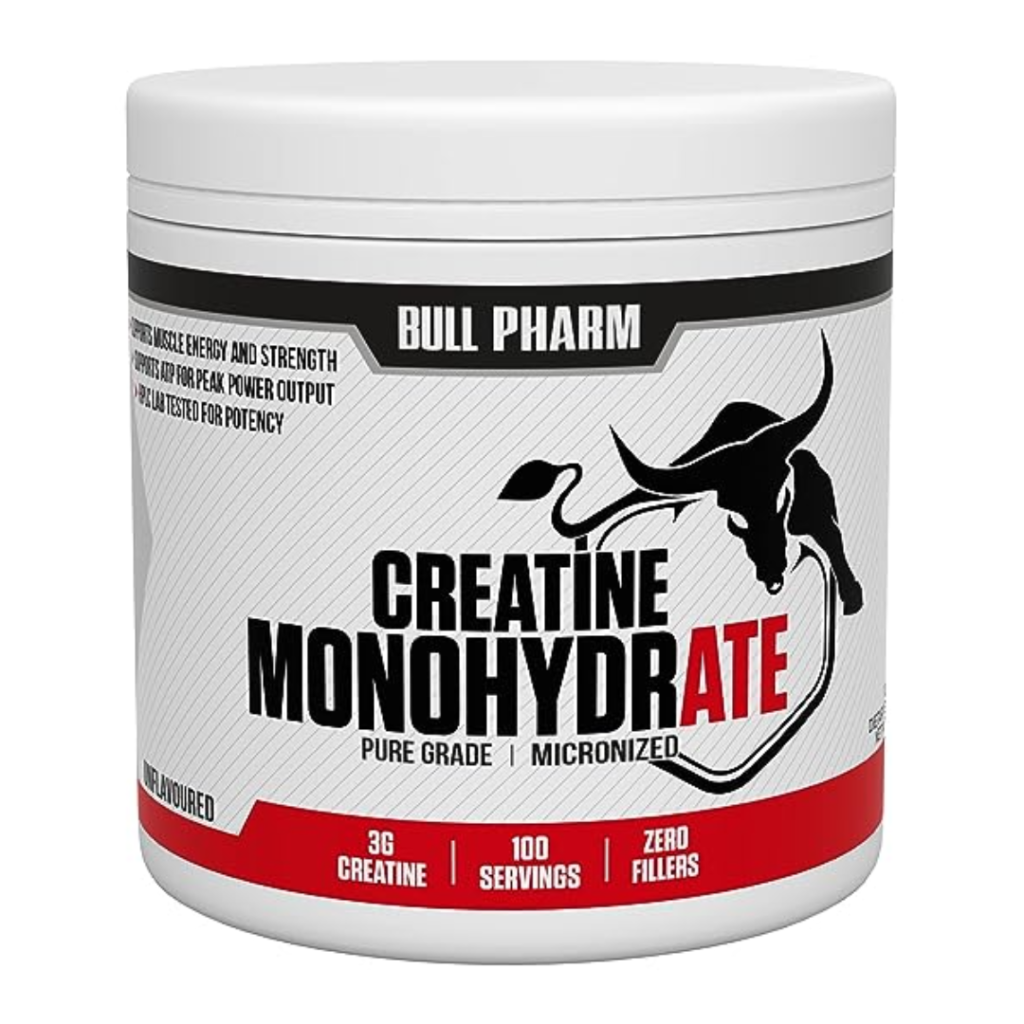 Bull Pharm | Micronized Creatine Monohydrate | Unflavored | 300 g ...